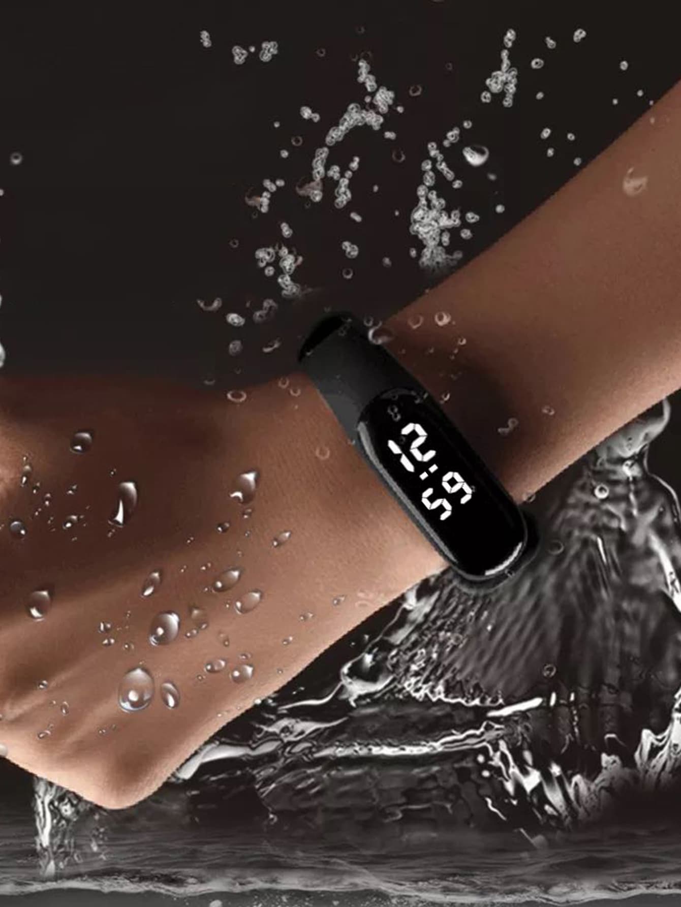 reloj deportivo electrónico led minimalista pantalla táctil - Temu Mexico