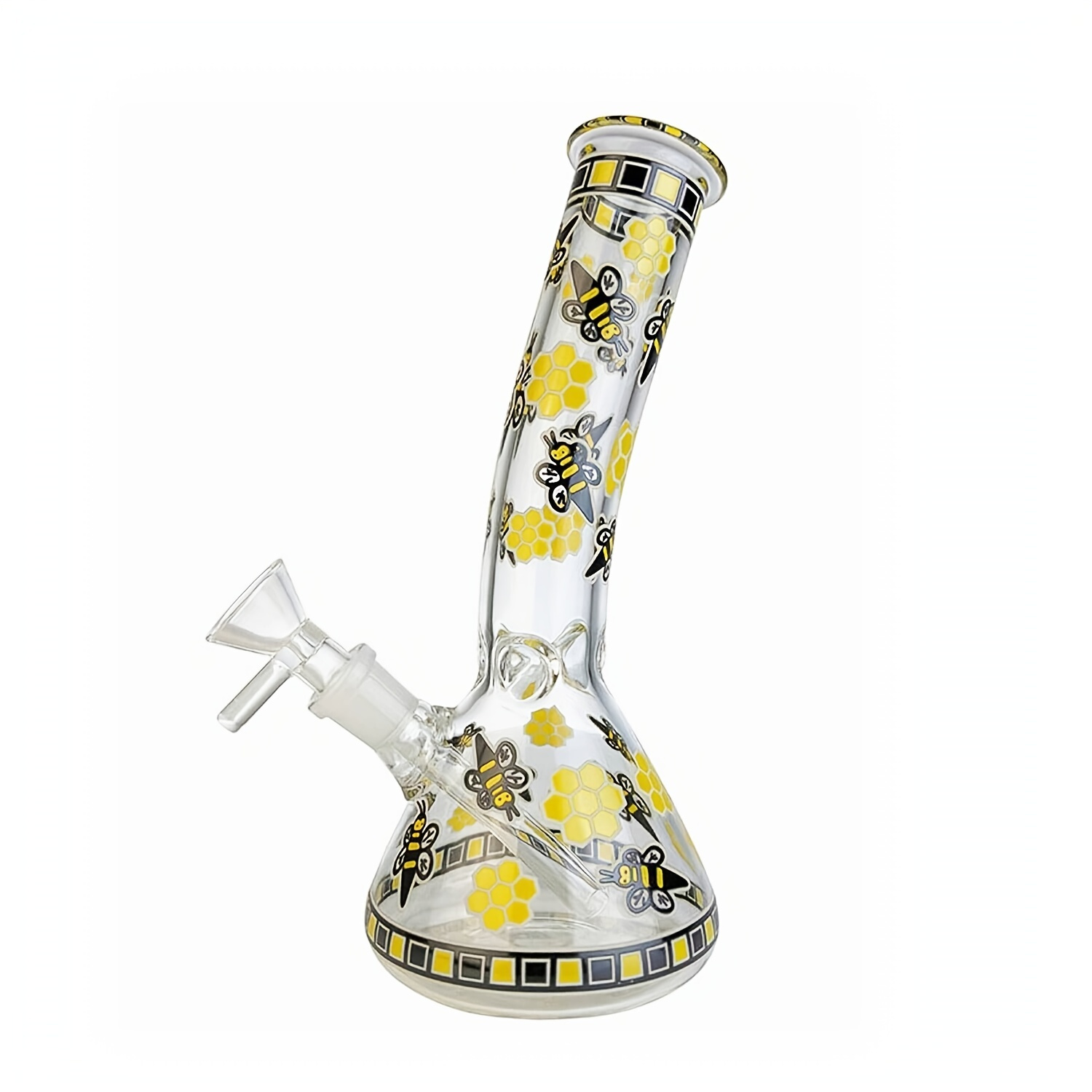 1pc Hookah Glass Water Pipe Bong Tobacco Precolator Bubble Beaker ...