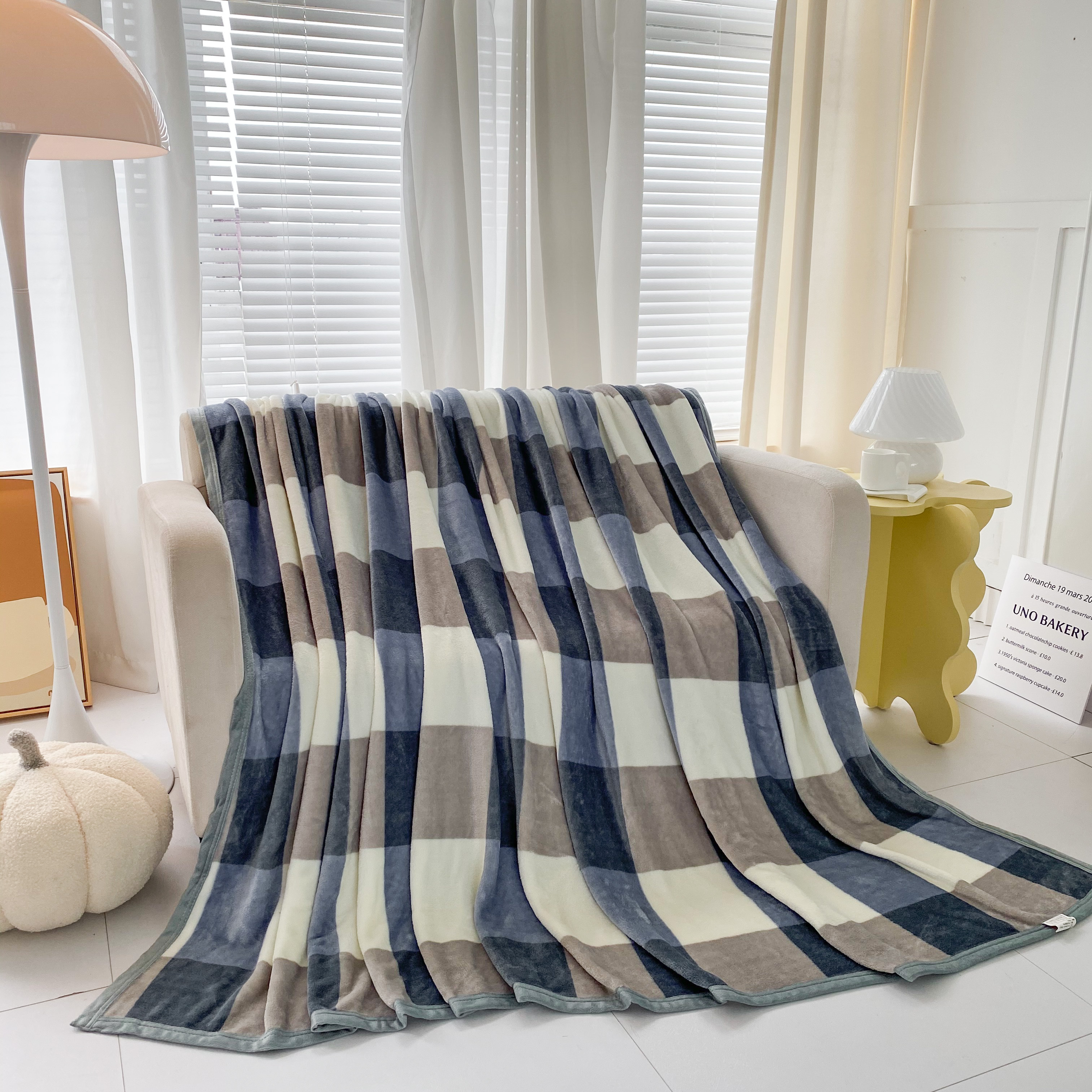 Fleece Blanket Couch Throw Blanket Bed Blanket Soft - Temu Philippines