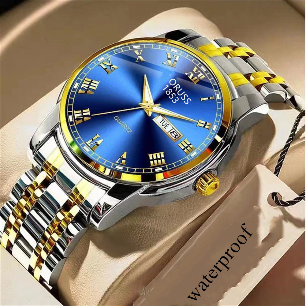Men s Watches Fashion Durable Waterproof Glow in dark Double - Temu