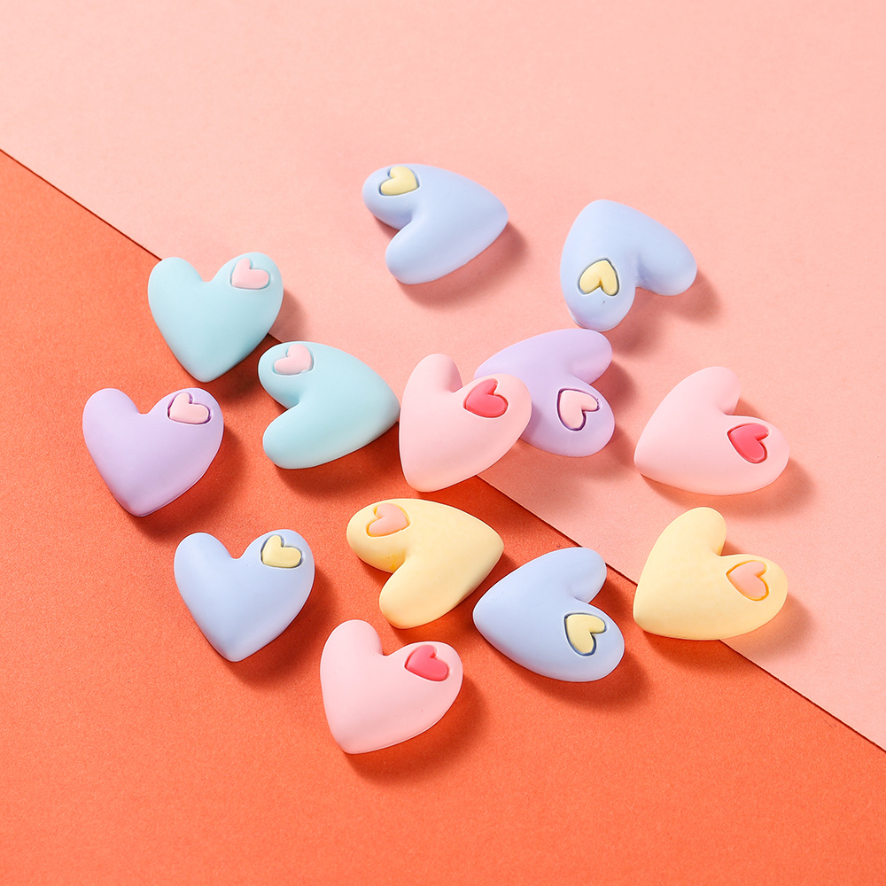 diy resin decoration heart m beans mini food cream - Temu Australia