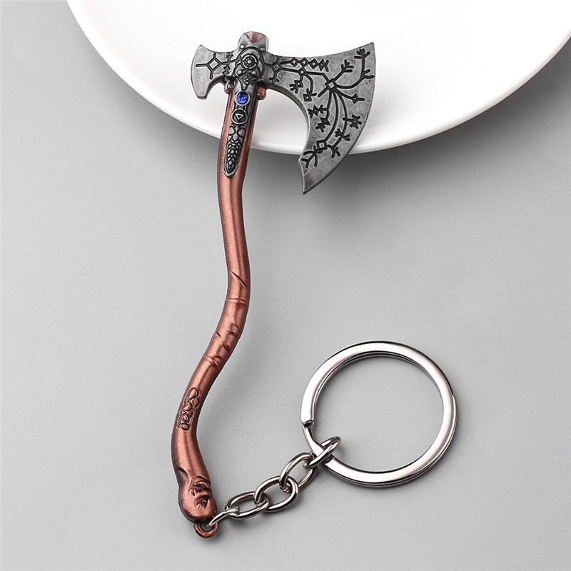 Axe Keychain Male Jewelry Locomotive Motorcycle Key Chain | Shop Now ...