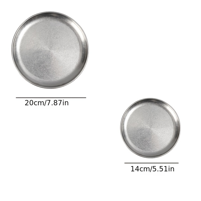 Durable Stainless Steel Vintage Round Baking Pan Effortless - Temu ...