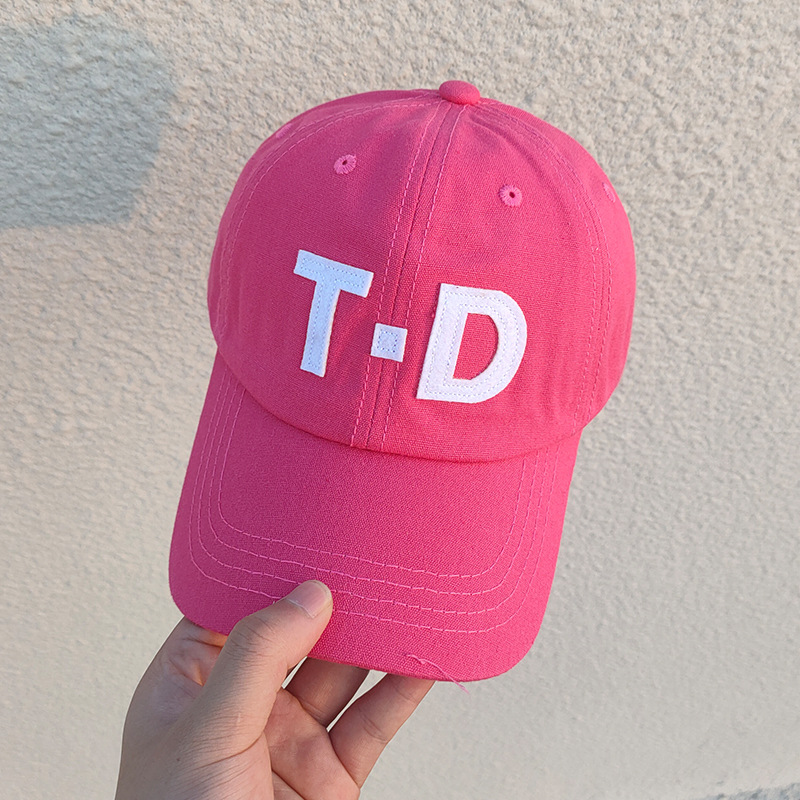 T Baseball Cap Solid Adjustable - Temu New Zealand