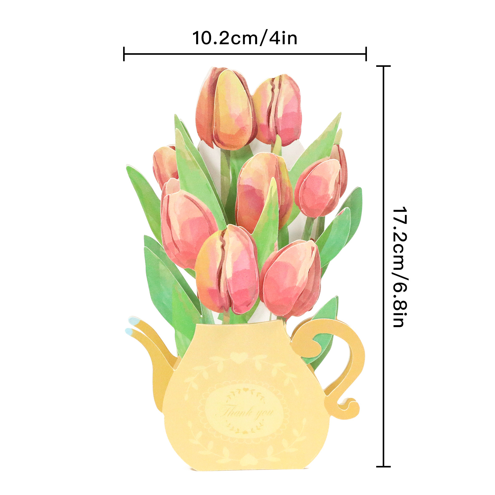 新しい 3d の花のグリーティングカード 1 枚 誕生日の祝福 ティブ手作り紙彫刻飾りグリーティングカ Temu Japan