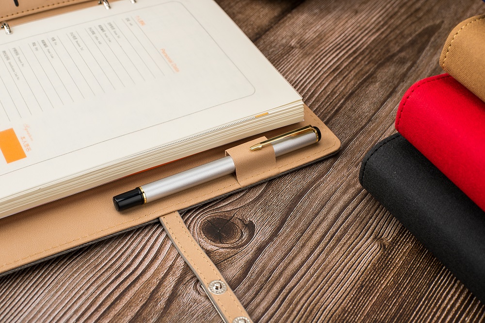 Pu Leather Binder Notebook 6 Ring Refillable Loose leaf - Temu United ...