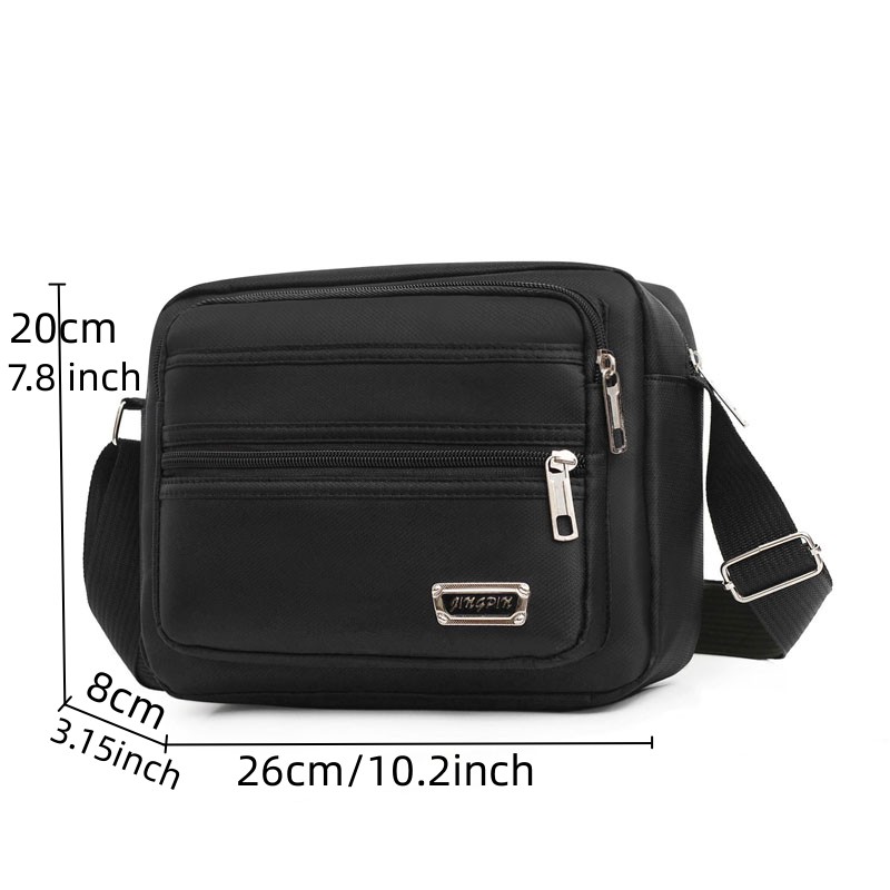 1pc Mens Large Capacity Daily Commuter Shoulder Backpack Travel ...