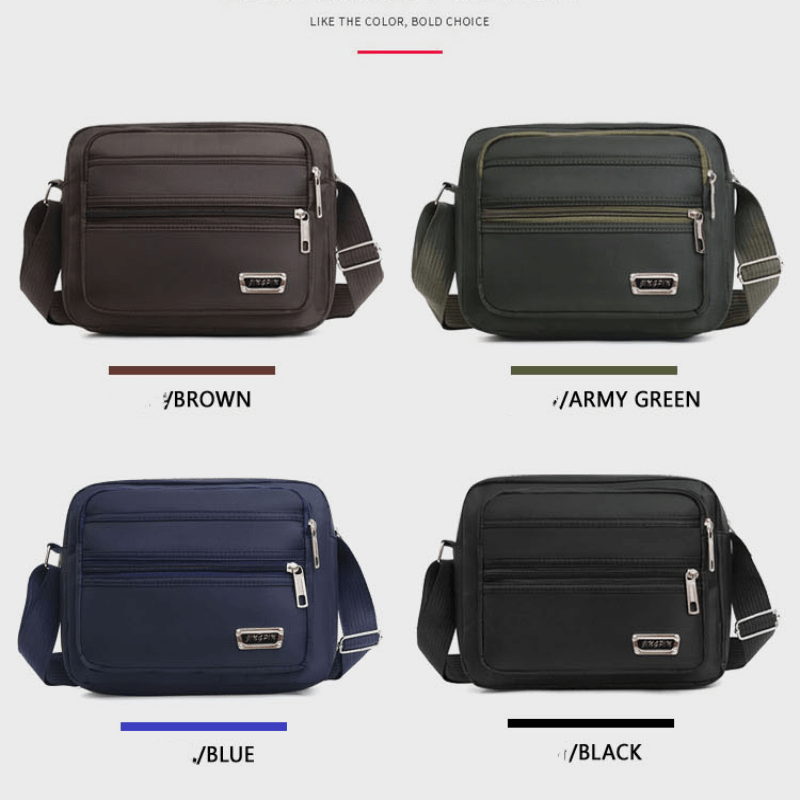 1pc Mens Large Capacity Daily Commuter Shoulder Backpack Travel ...