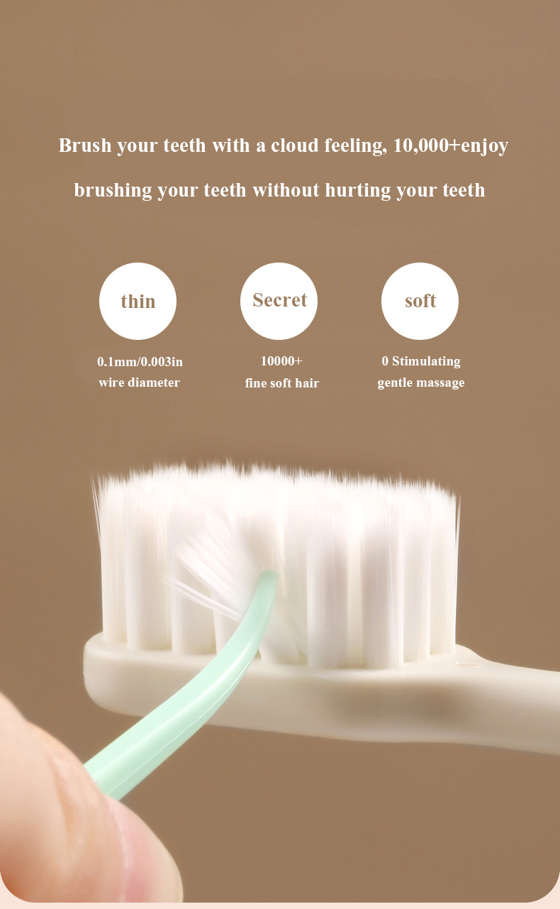 210 000 Root Hair Toothbrush Ultra fine Couple - Temu Australia
