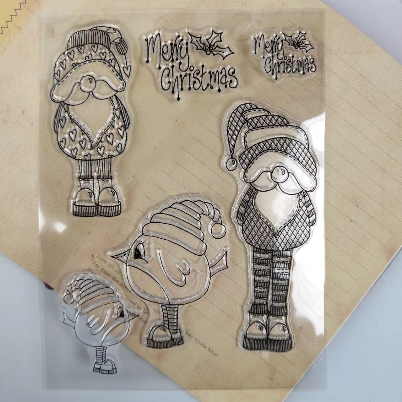 Leaves Vintage Clear Stamps Diy Scrapbook Embossed Diary - Temu United ...