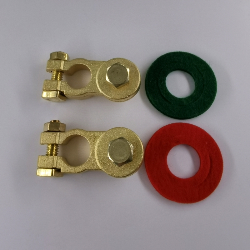 Positive Negative Brass Battery Terminal Kit - Temu