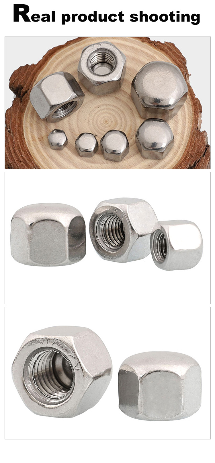 304 Stainless Steel Low Head Cap Nut - Temu Australia