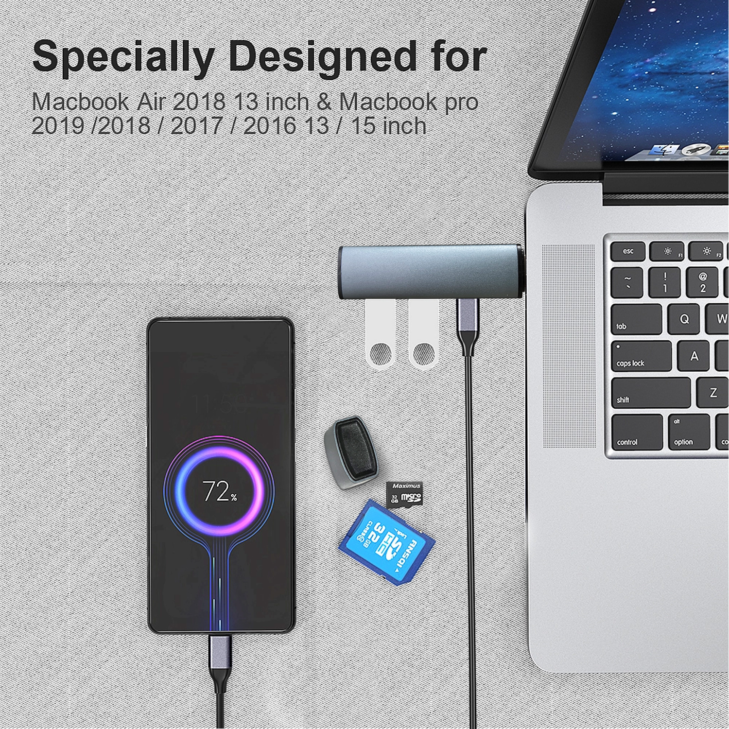 3 Port Usb 3 1 Hub Usb Splitter Adapter 1 Usb 2 0 Port 2 Usb - Temu