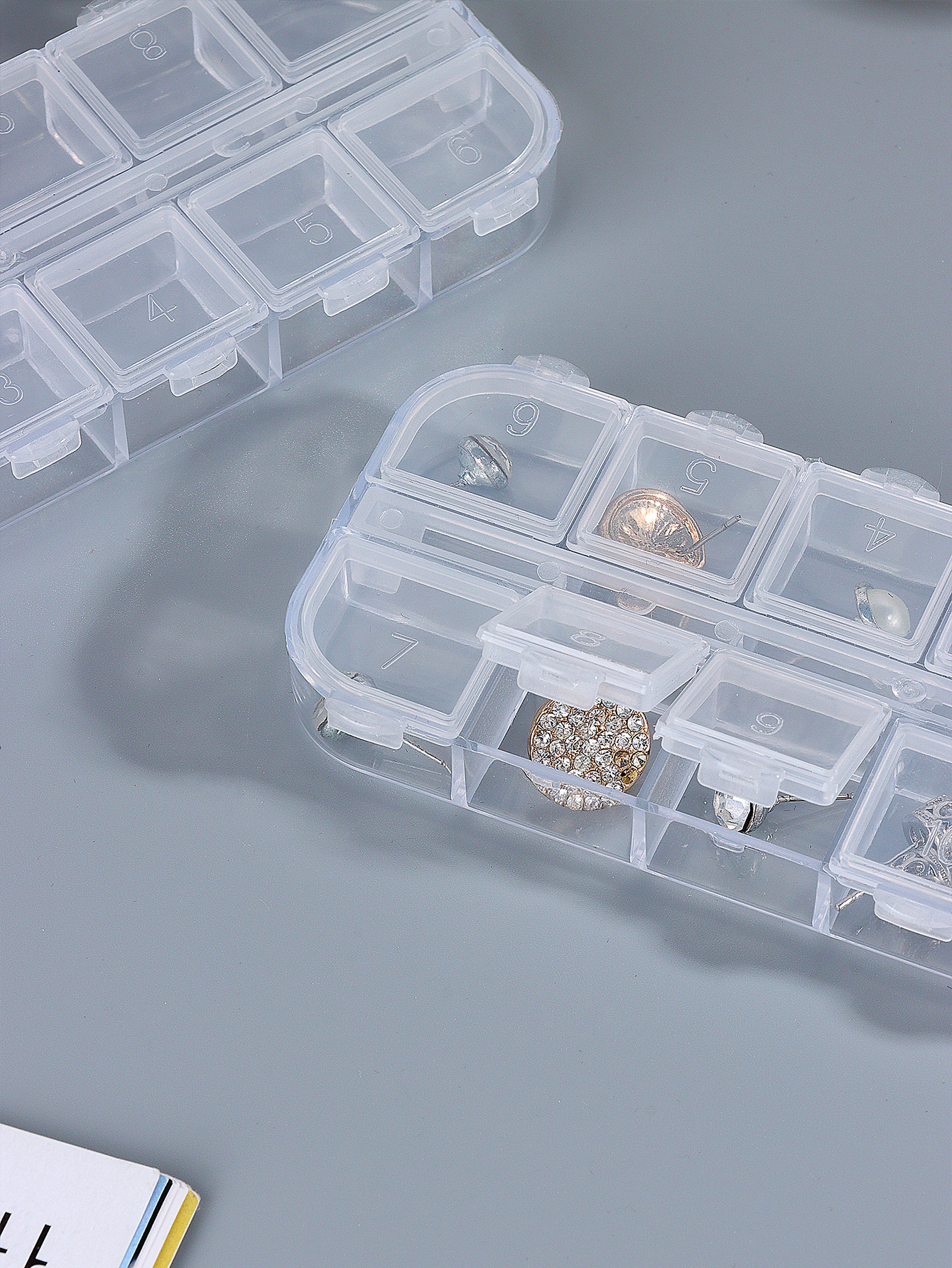 Storage Box Clear Tip Plastic - Temu