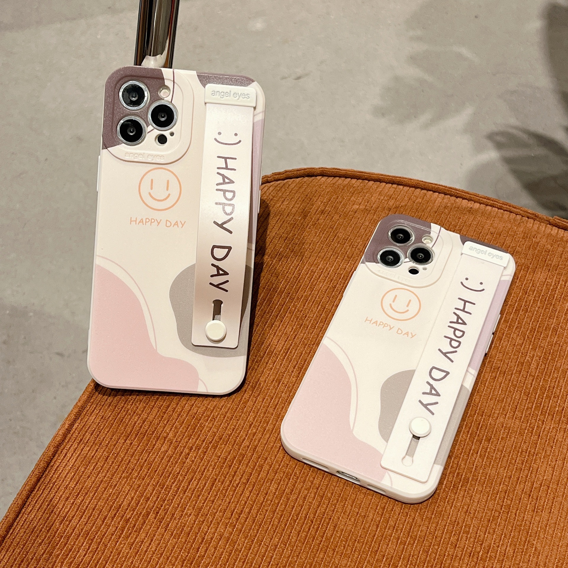 Cute Cartoon Happy Day Wrist Band Bracket Case Protect - Temu United ...