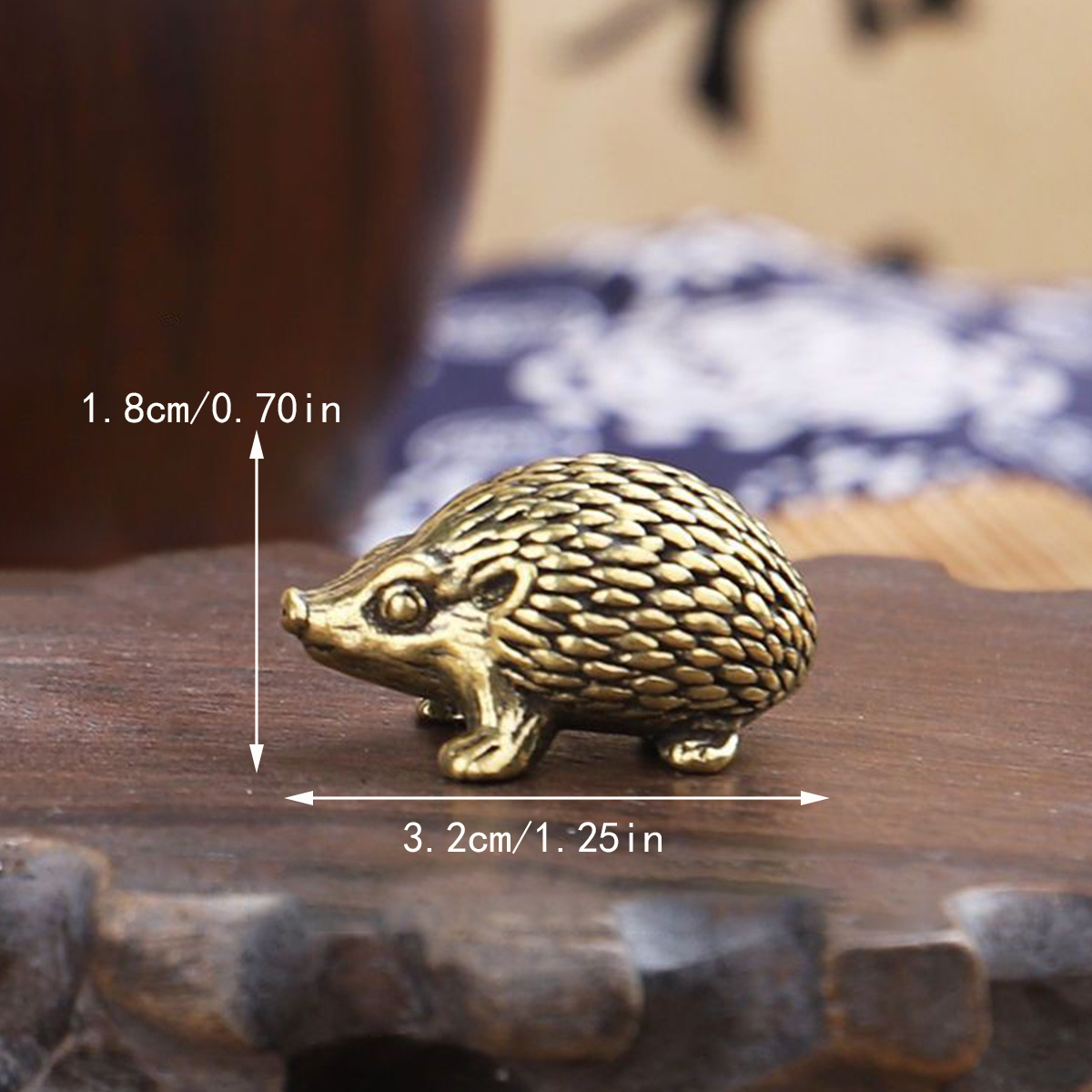 Mini Retro Metal Hedgehog Ornament Hedgehog Figure Mini - Temu Australia