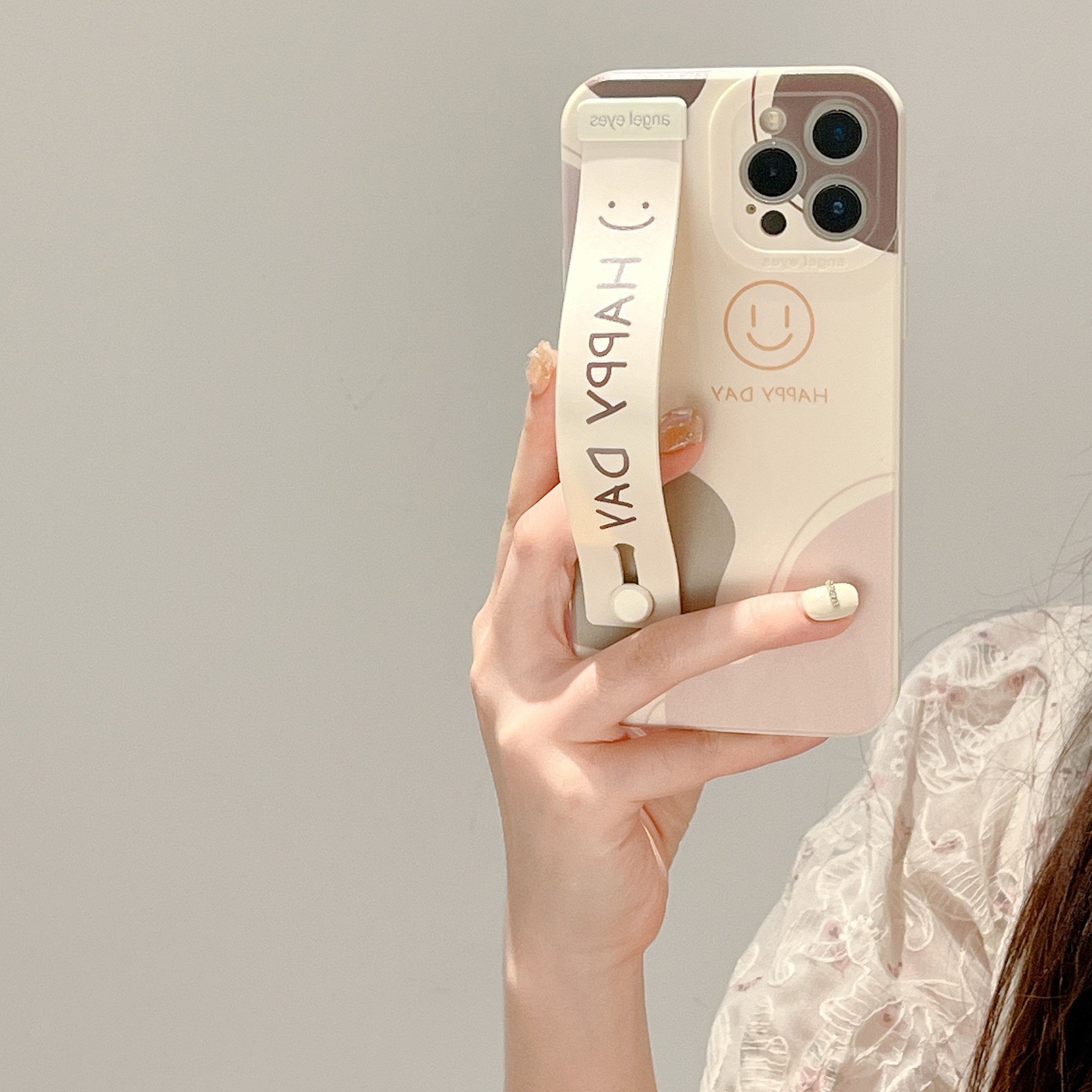 Cute Cartoon Happy Day Wrist Band Bracket Case Protect - Temu United ...