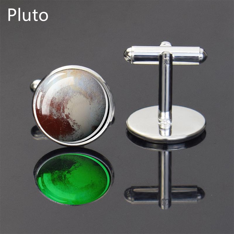 Luminous Solar System Planets Cufflinks Galaxy Nebula Luminous Moon ...