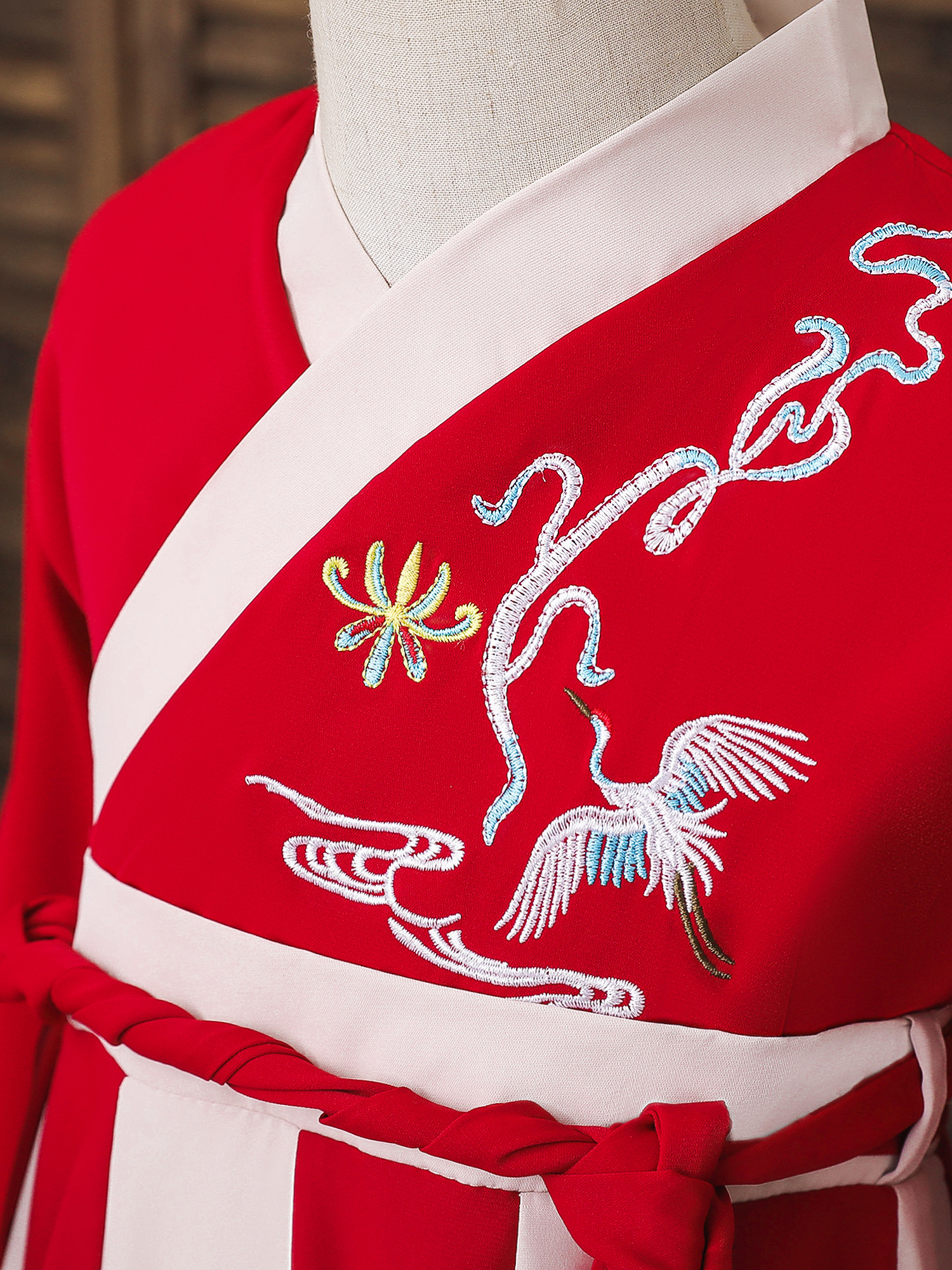 Girls Elegant Hanfu Dress Chinese Style Embroidered Ancient - Temu