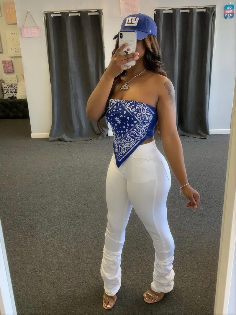 Paisley Print Shoulder Sleeveless Bandana Tube Top Sexy Temu