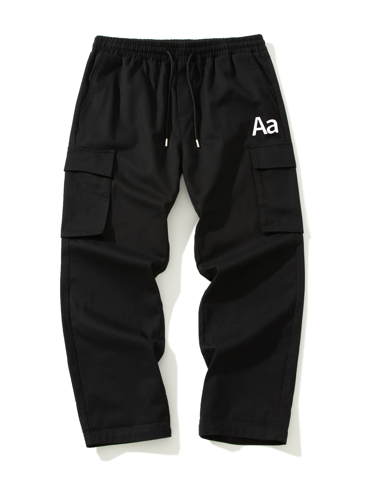 men' pocket creative "aa" pattern print cropped - {region_name}