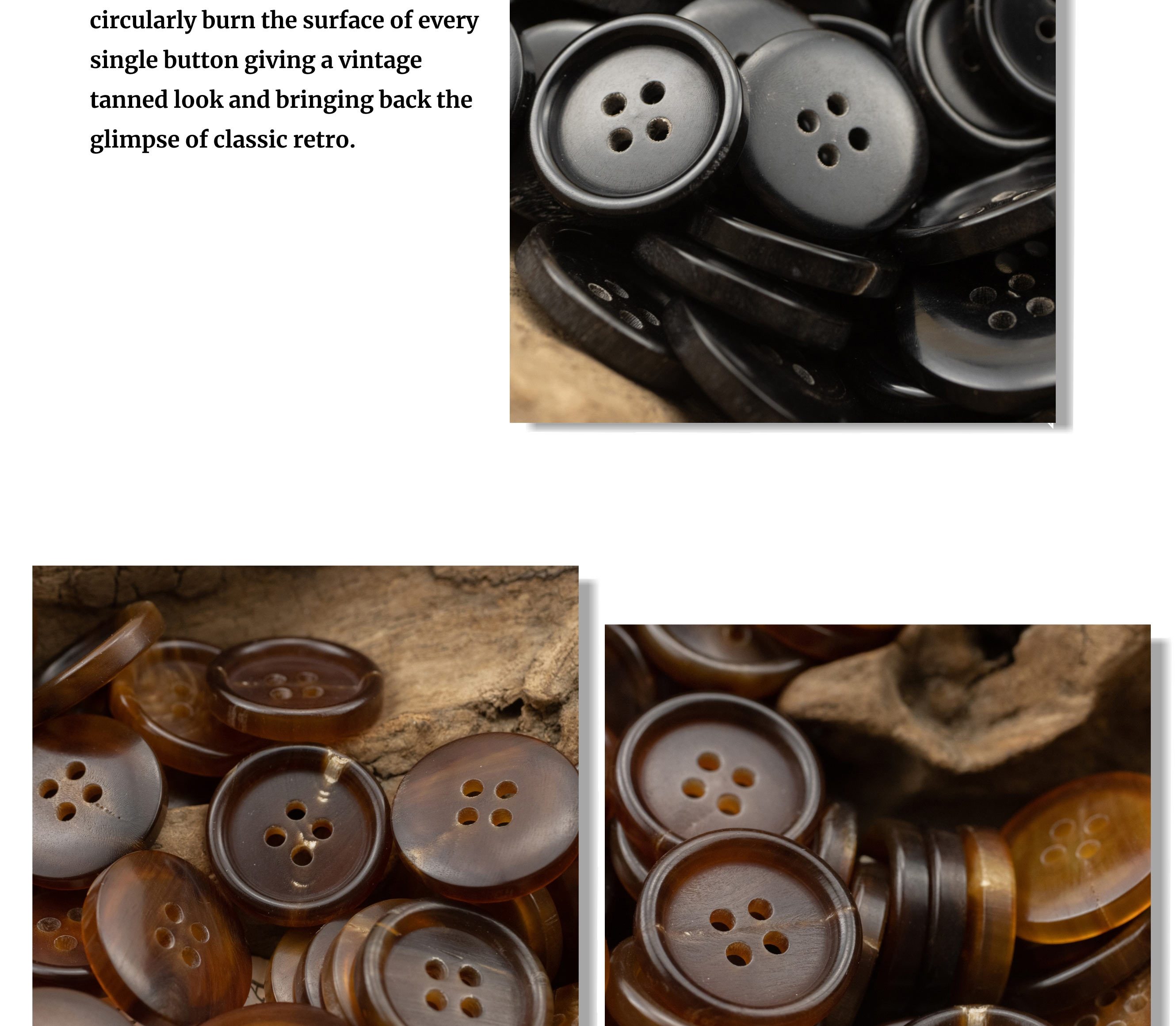 12pcs Resin Sewing Buttons Forjacket Coat - Arts, Crafts & Sewing ...