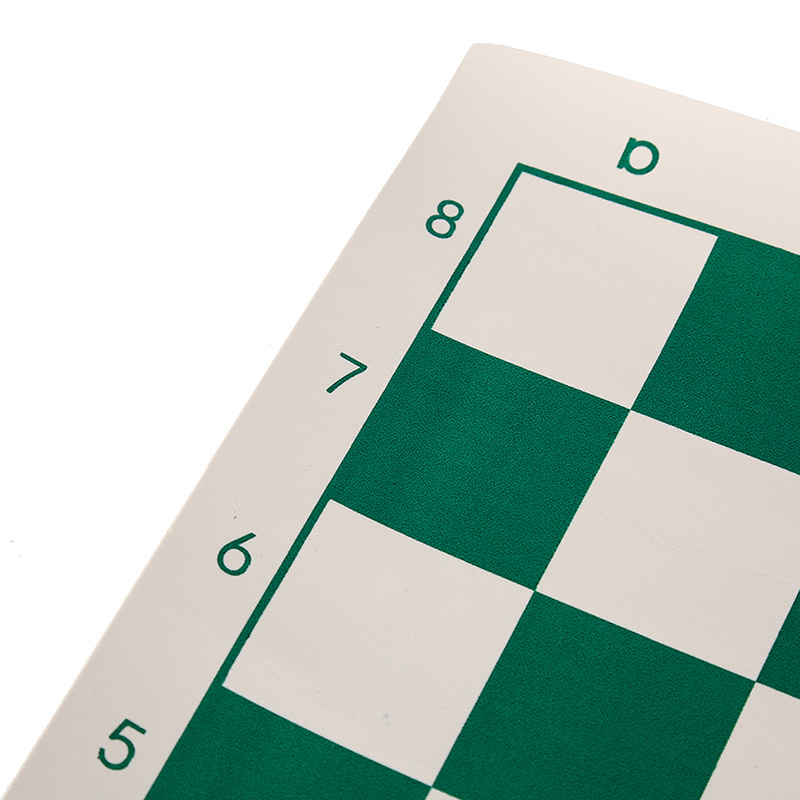 Green White Pu Artificial Leather Chess Board Without Pieces - Temu Ireland