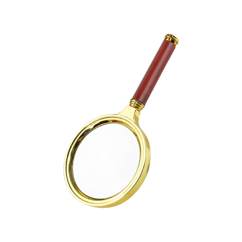 10x Magnifying Glass Wooden Handle Perfect Elderly Reading - Temu Australia