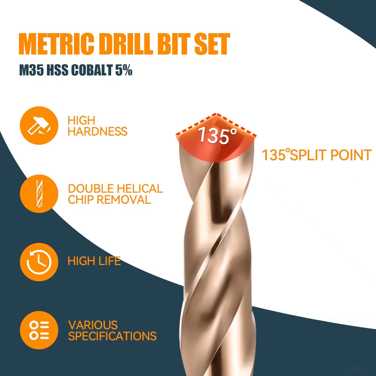 m35 hss drill bits perfect drilling stainless - Temu Canada