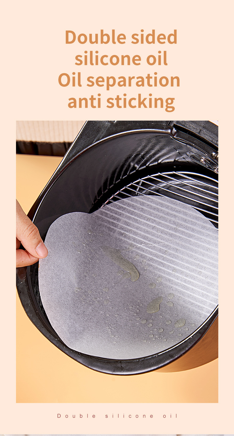 Food Grade Parchment Paper Air Fryer Non stick Heat - Temu