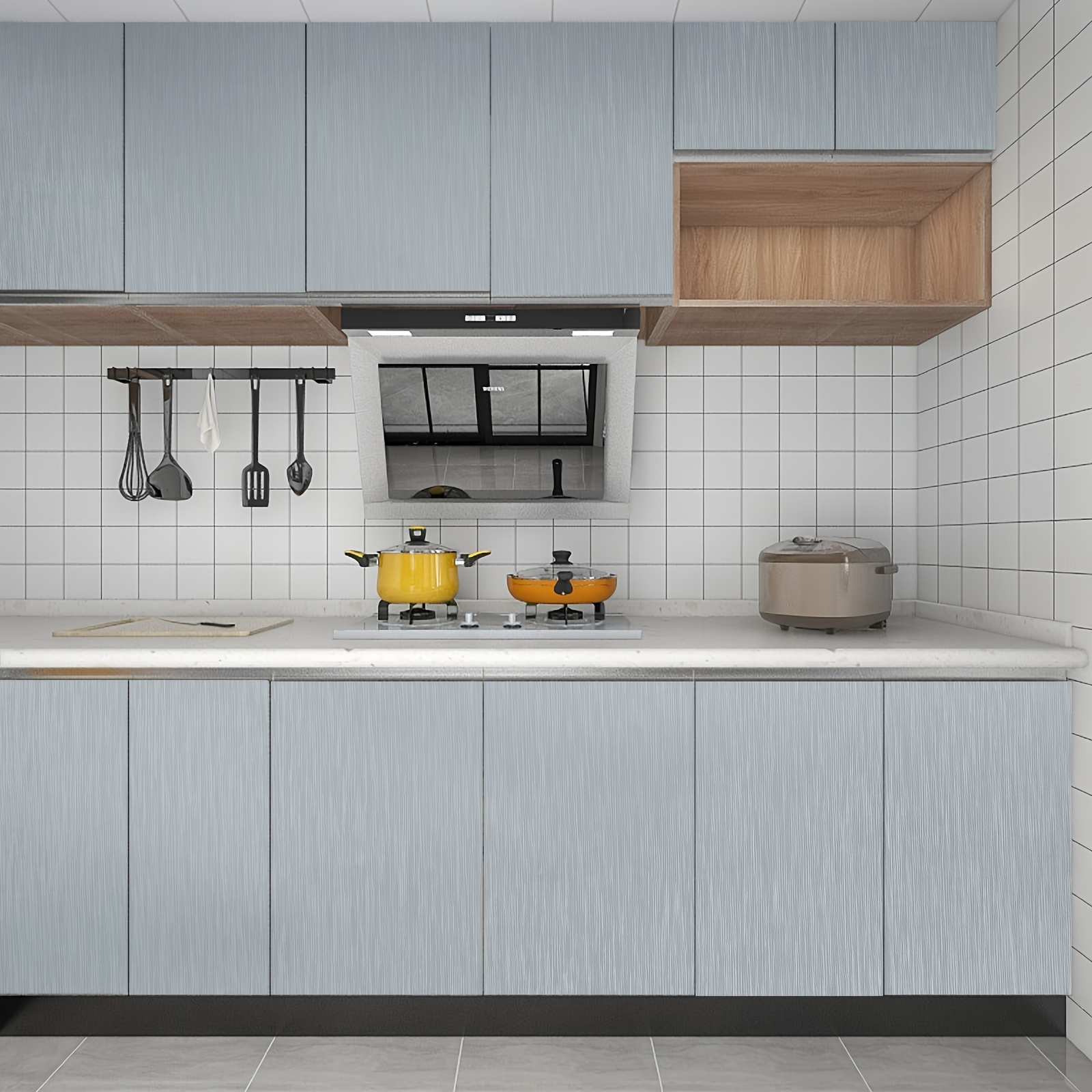 1 Roll Decorative Wallpaper, Self Adhesive Contact Paper, Removable ...