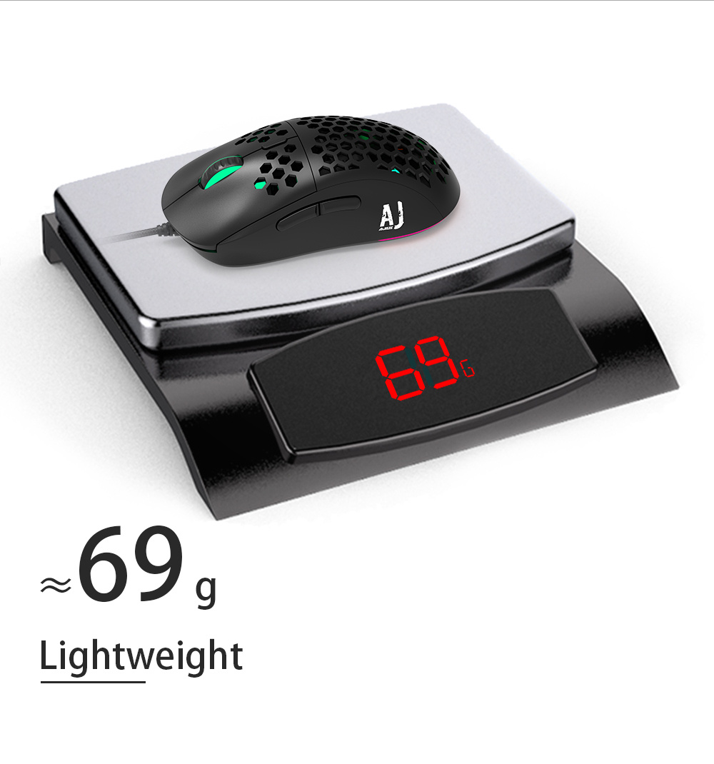 Aj380 Gaming Mouse: Lightweight Ergonomic Design Macro - Temu