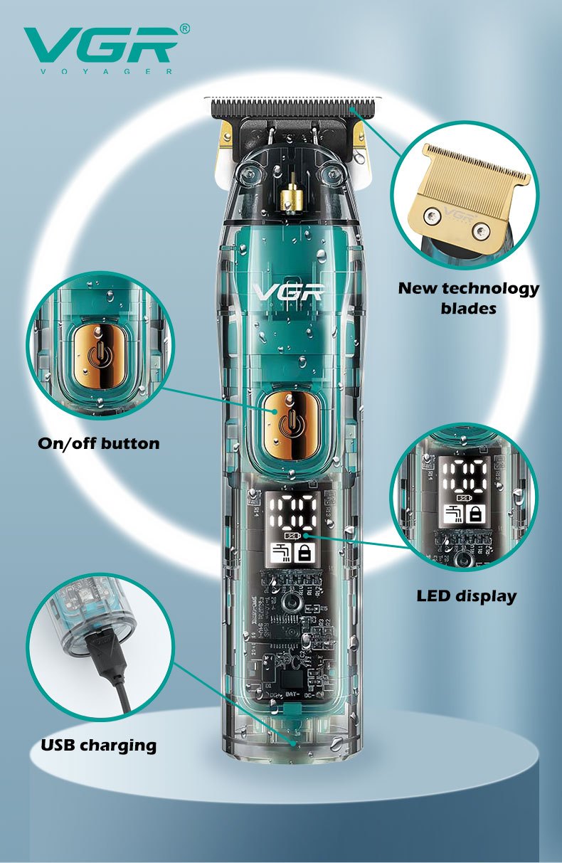 Rechargeable Cordless Electric Hair Trimmer