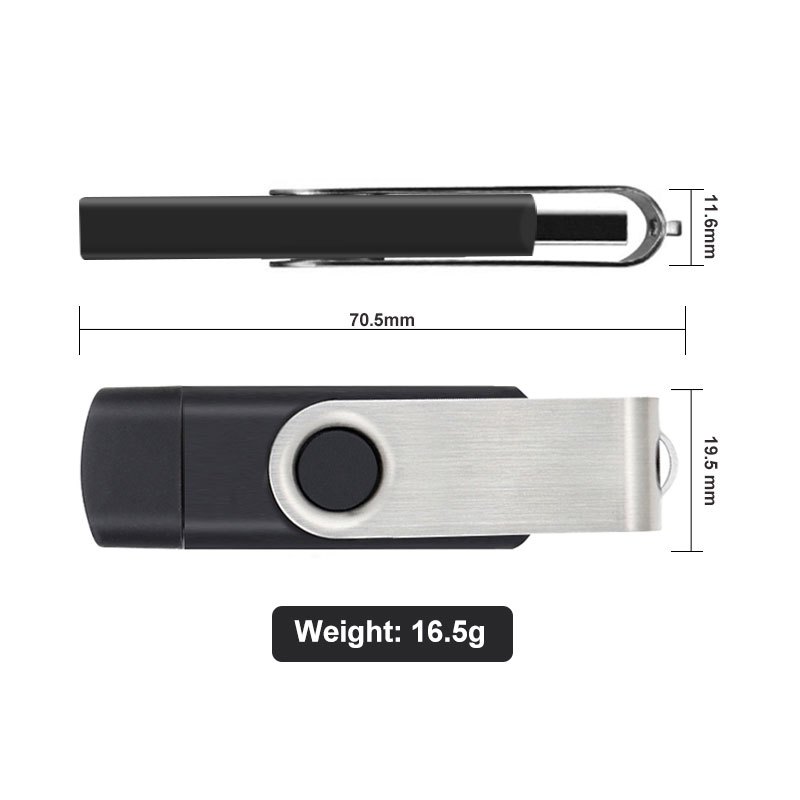 Usb Flash Drive Large Capacity Usb 2.0 360 Degree Rotation - Temu