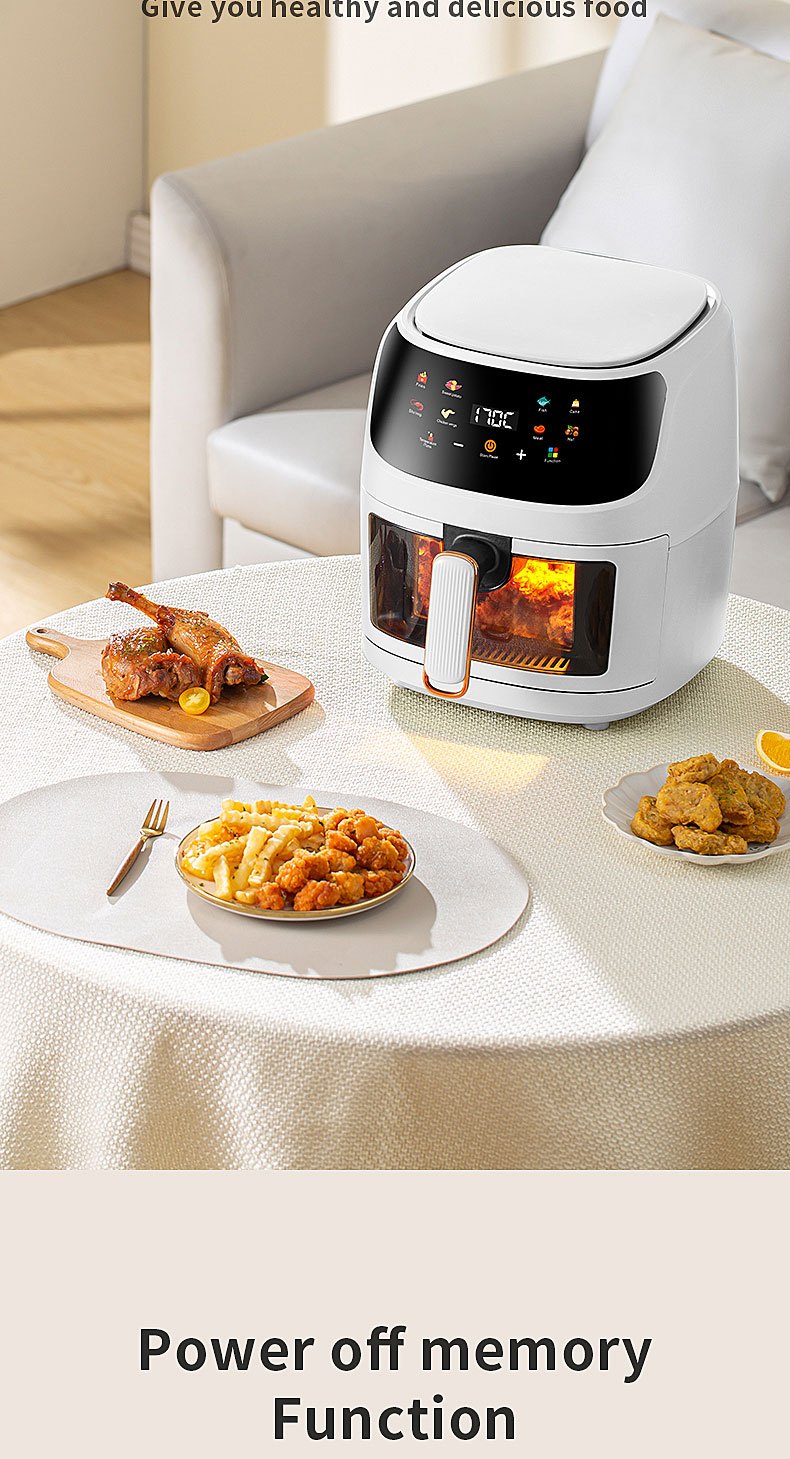 200°c Large Capacity Roaster Oven See Food Cook Transparent - Temu