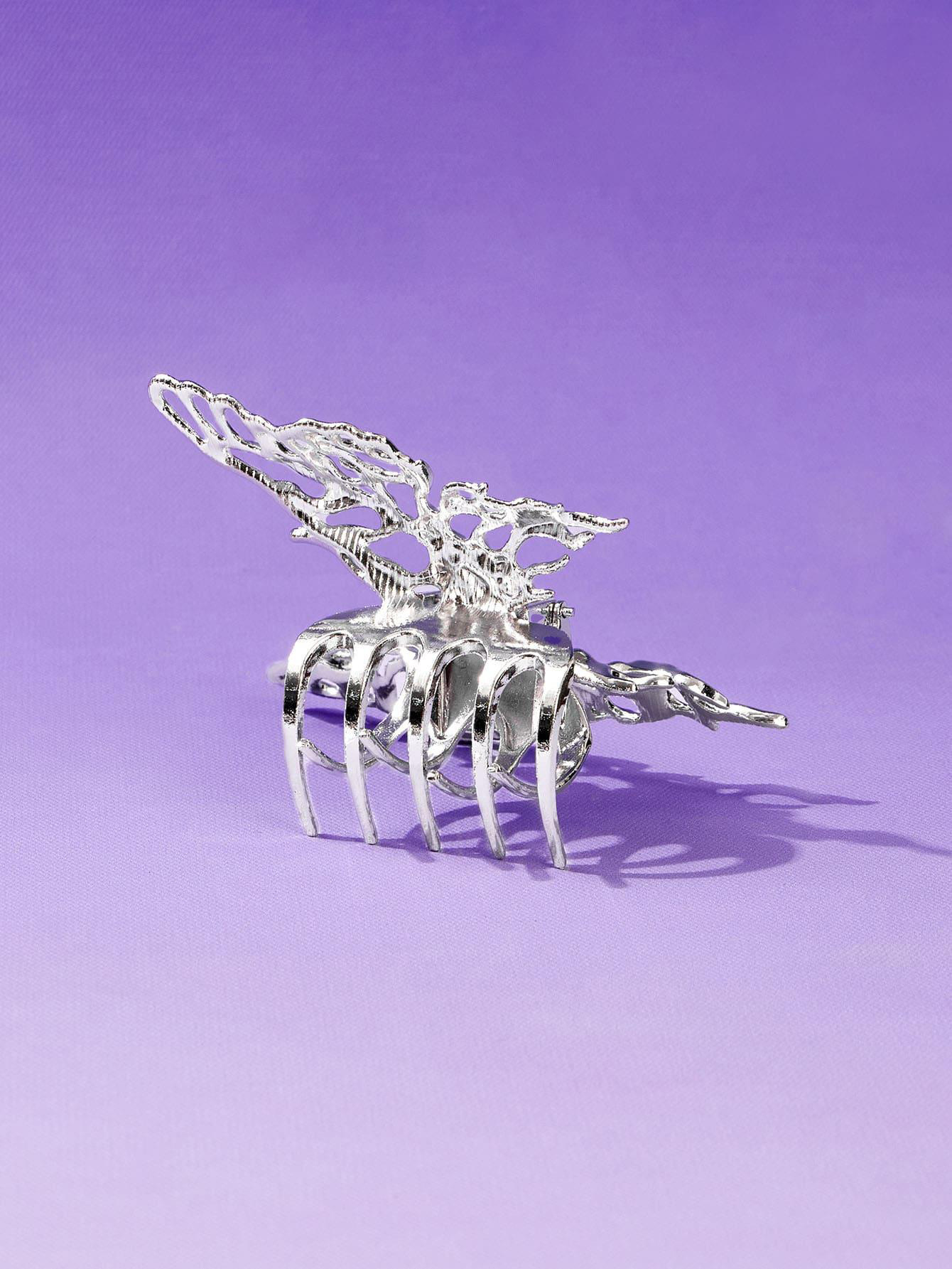 Butterfly Metal Hair Claw Clip Non slip Grip - Temu United Kingdom