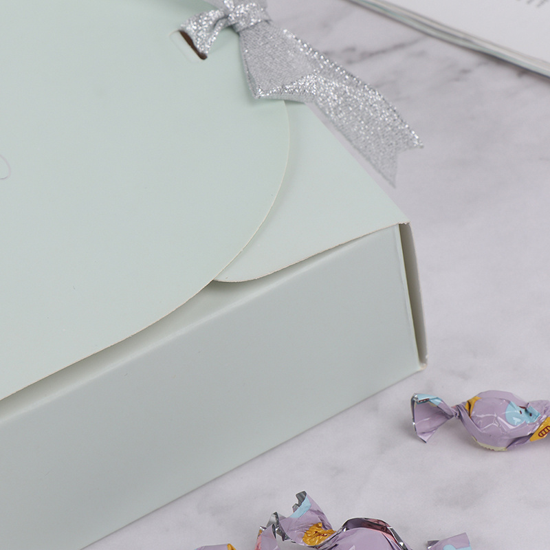 1pc, Creative Marble Style Gift Box Kraft Paper Diy Candy Box Valentine ...