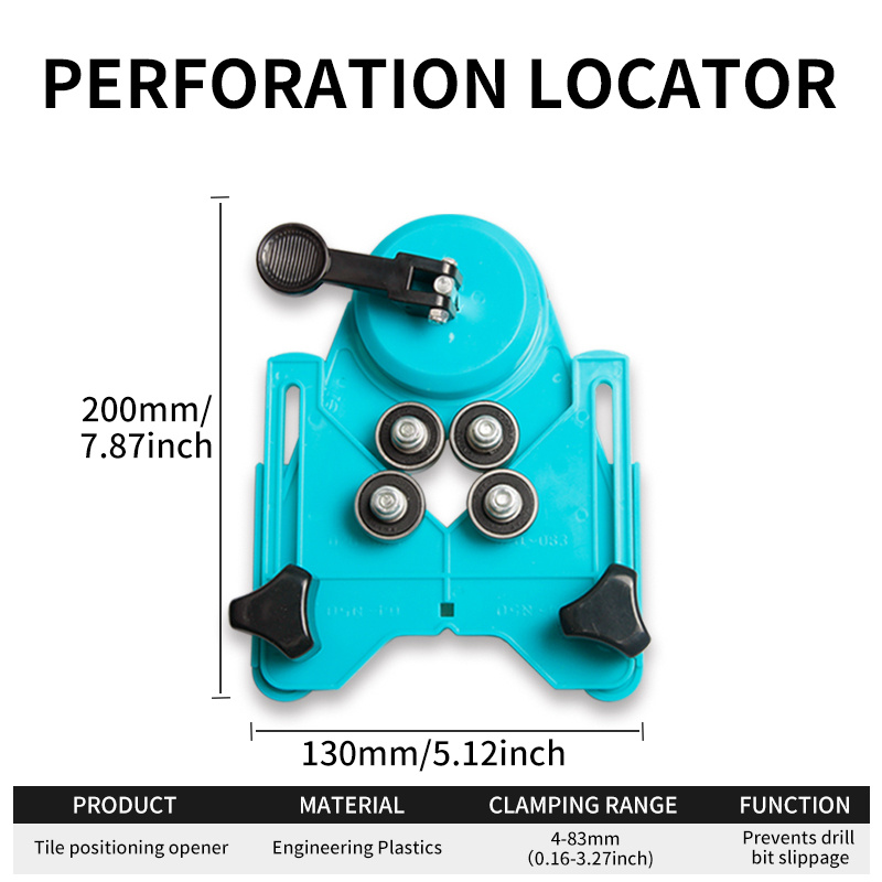 drill bit guide jig fixture adjustable drill guide hole locator with ...