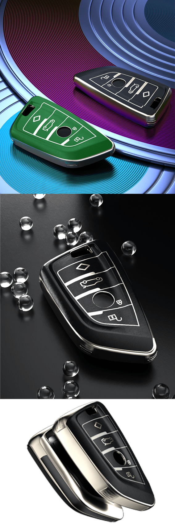 Tpu Car Key Case Car Fob Cover Shell X3 X1 X5 X6 X4 I3 - Temu Norway