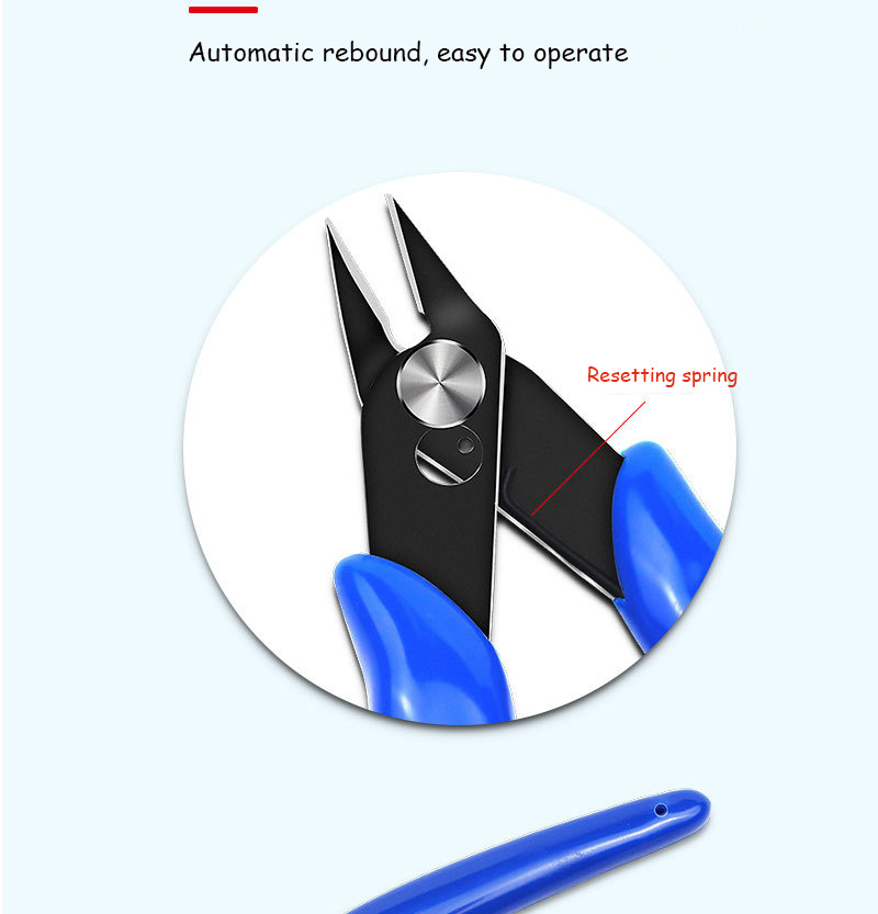 1pc Diagonal Pliers Electrical Wire Cable Cutters Cutting Side Snips ...