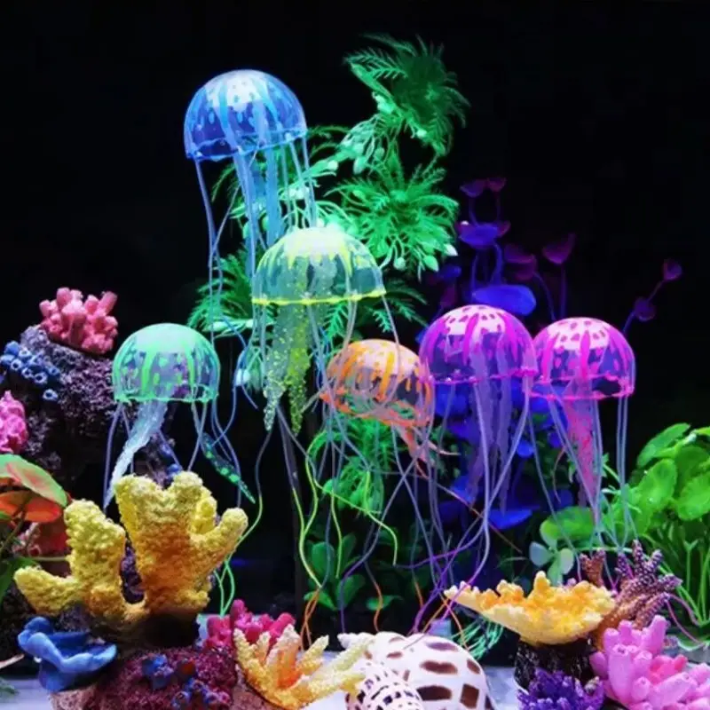 Brighten Aquarium Glowing Artificial Jellyfish Decor | Shop Latest ... Brighten Aquarium Glowing Artificial Jellyfish Decor | Shop Latest ...