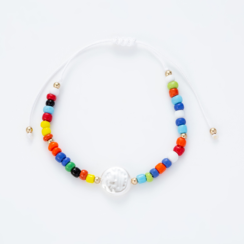 hot mixed color hammer pattern pearl beaded - Temu New Zealand
