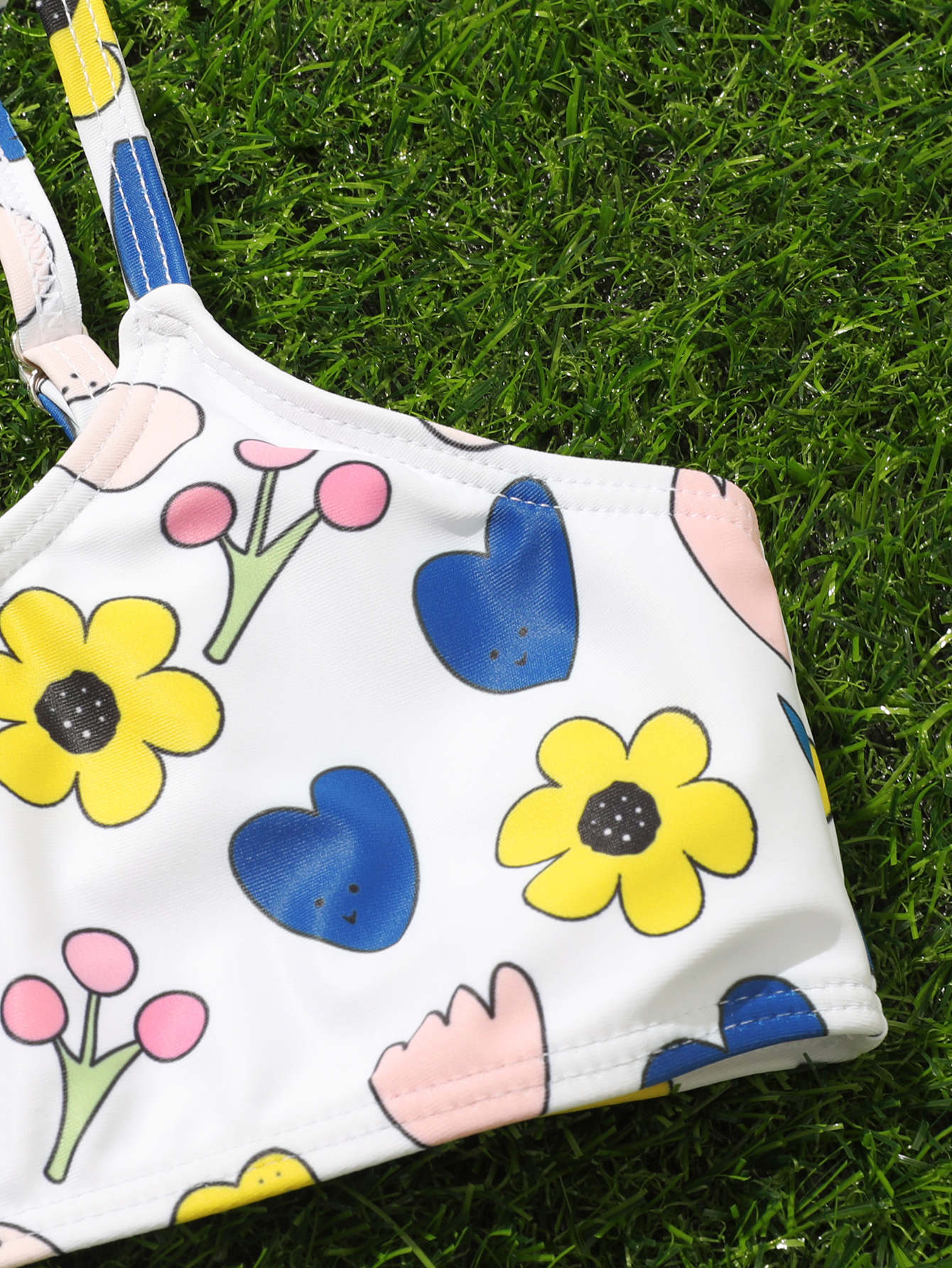 Toddler Girls Bikini Tankini Swimsuit Graphic - Temu Netherlands