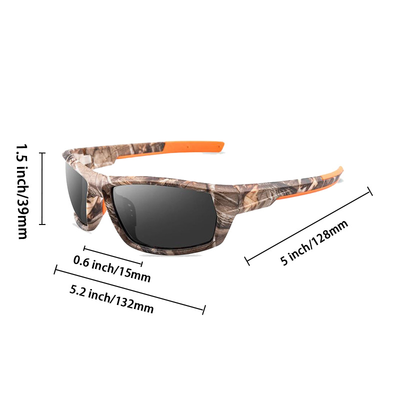 Sports Polarizer New Color Film Sunglasses Camouflage Glasses Uv400 Fashion Trend Jewelry