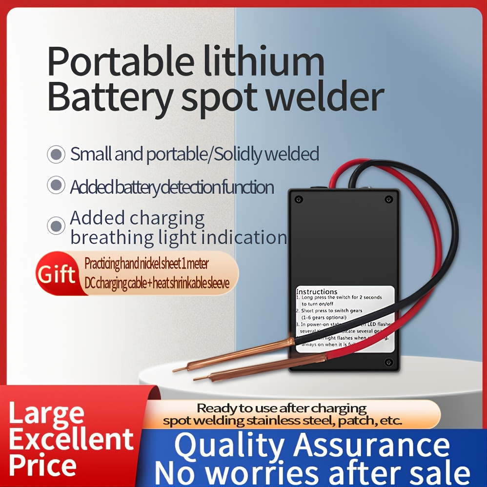 1pc Diy Spot Welder, Rechargeable Portable Small Welding Tool With ...