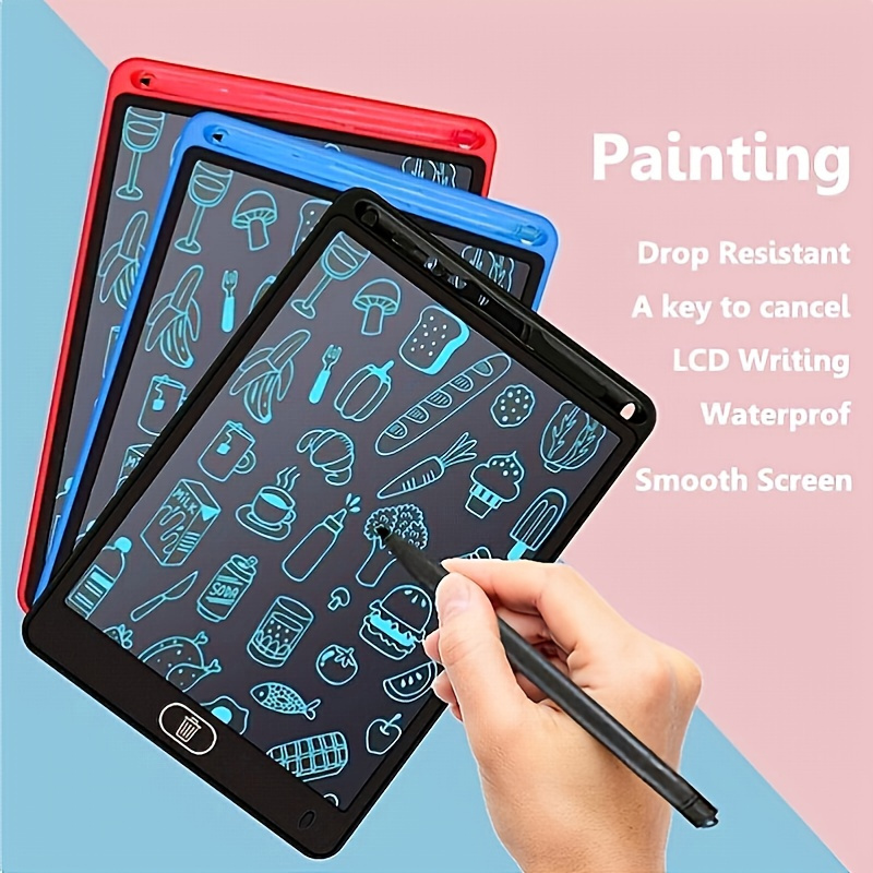 1pc Single Color Lcd Writing & Drawing Board For Students 8.5inch ...