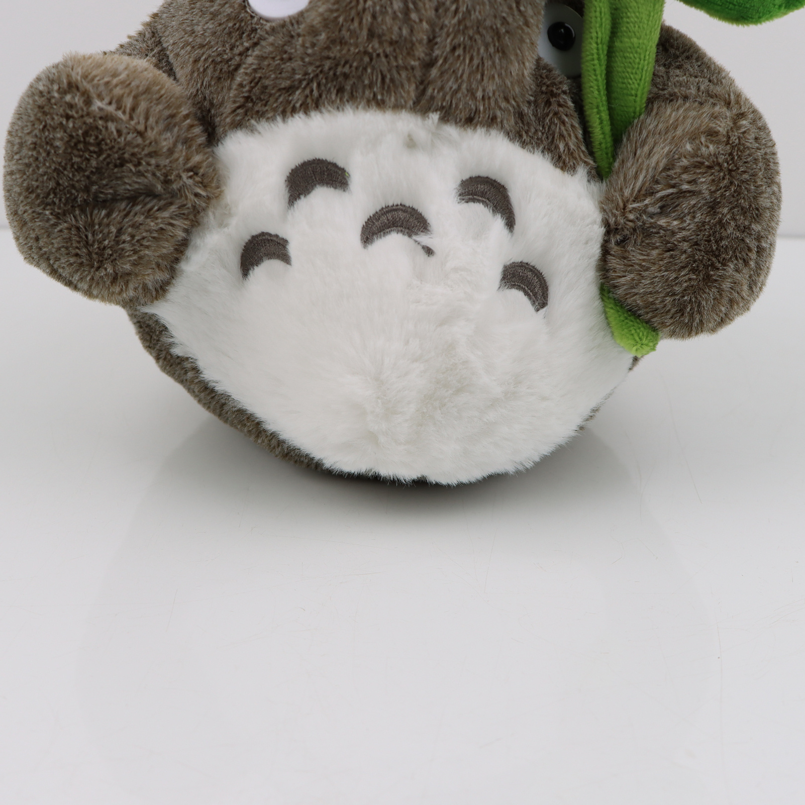 20cm 7 8in Cute Cat Plush Toy Lovely Doll Gray Cat With Lotus Leaf ...