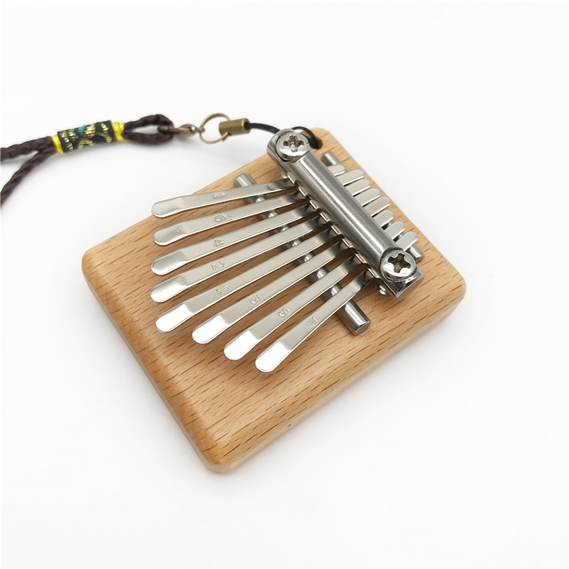 Authentic 8 key Kalimba Thumb Piano Handcrafted Beech Wood - Temu