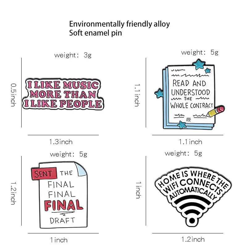 Cute Cartoon Alphabet Brooch Pins Perfect Gift Friends - Temu