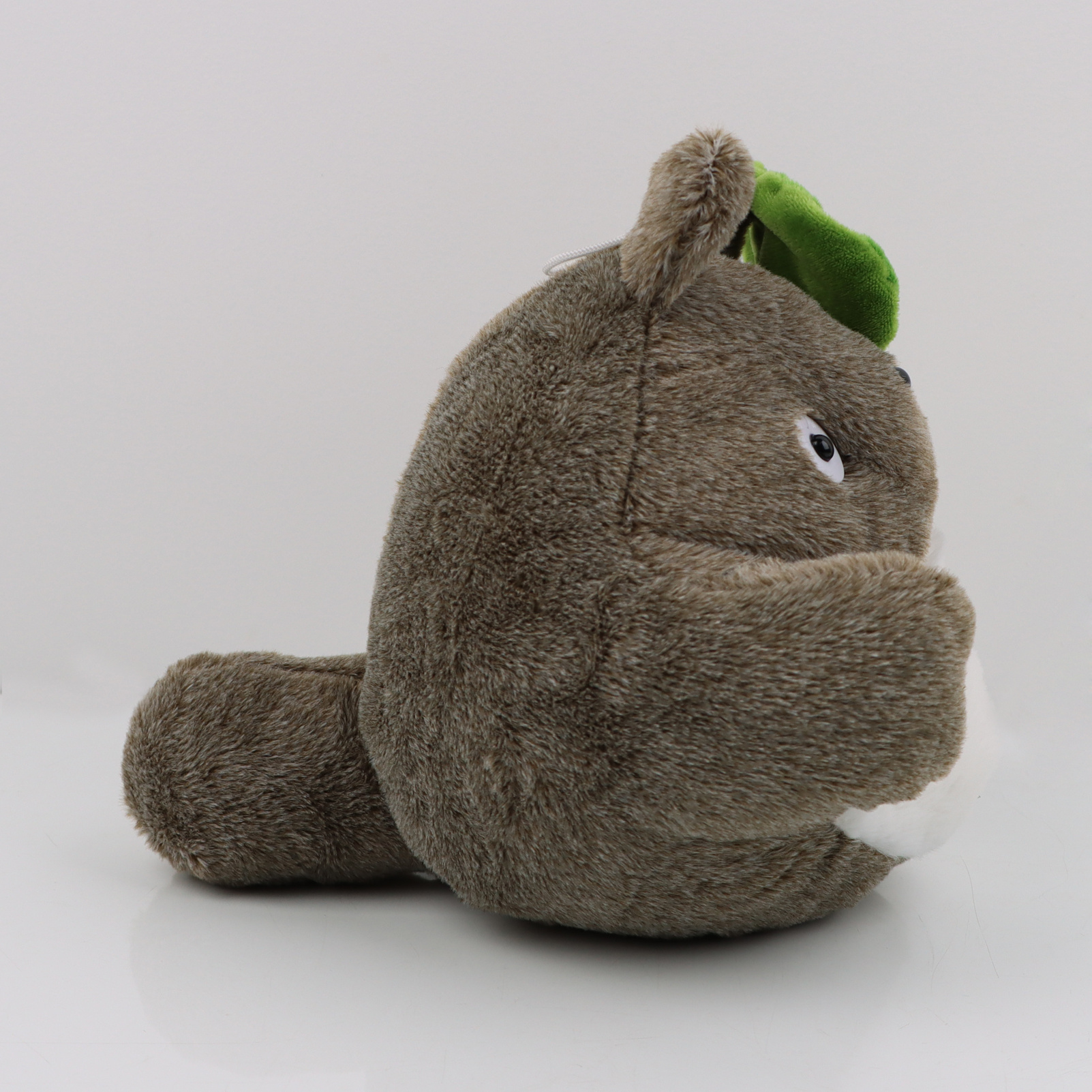 20cm 7 8in Cute Cat Plush Toy Lovely Doll Gray Cat With Lotus Leaf ...